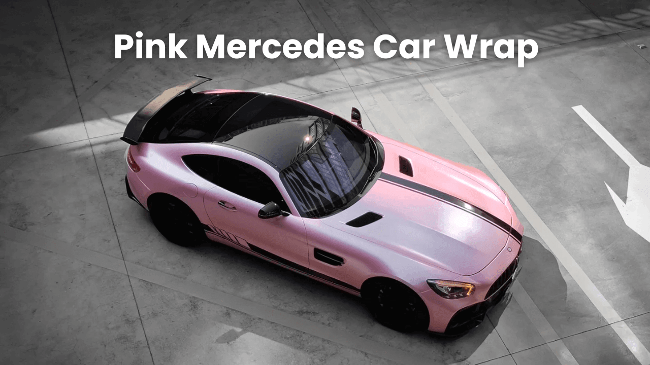 Mercedes-Benz Pink Car Wrap – yeswrap