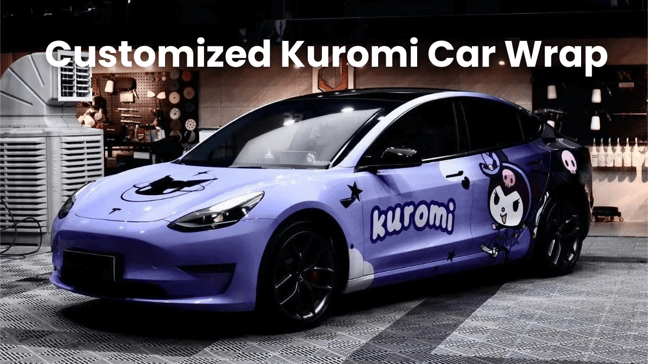 Kuromi Customized Car Wrap – yeswrap
