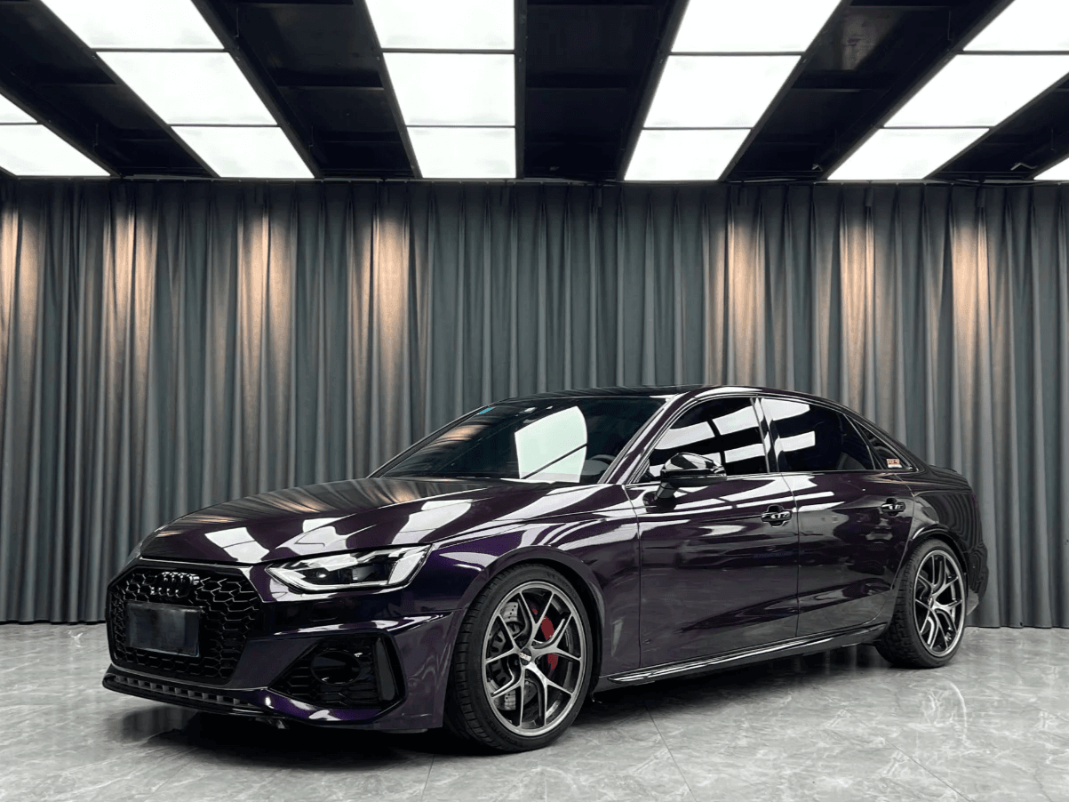 Gloss Metallic Midnight Purple Wrap | Midnight Purple Car Wrap – YesWrap