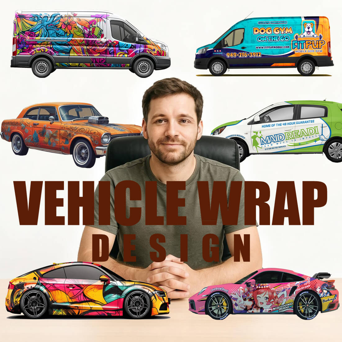 Custom Vehicle Wrap Design Service | Business, Racing & Itasha – yeswrap