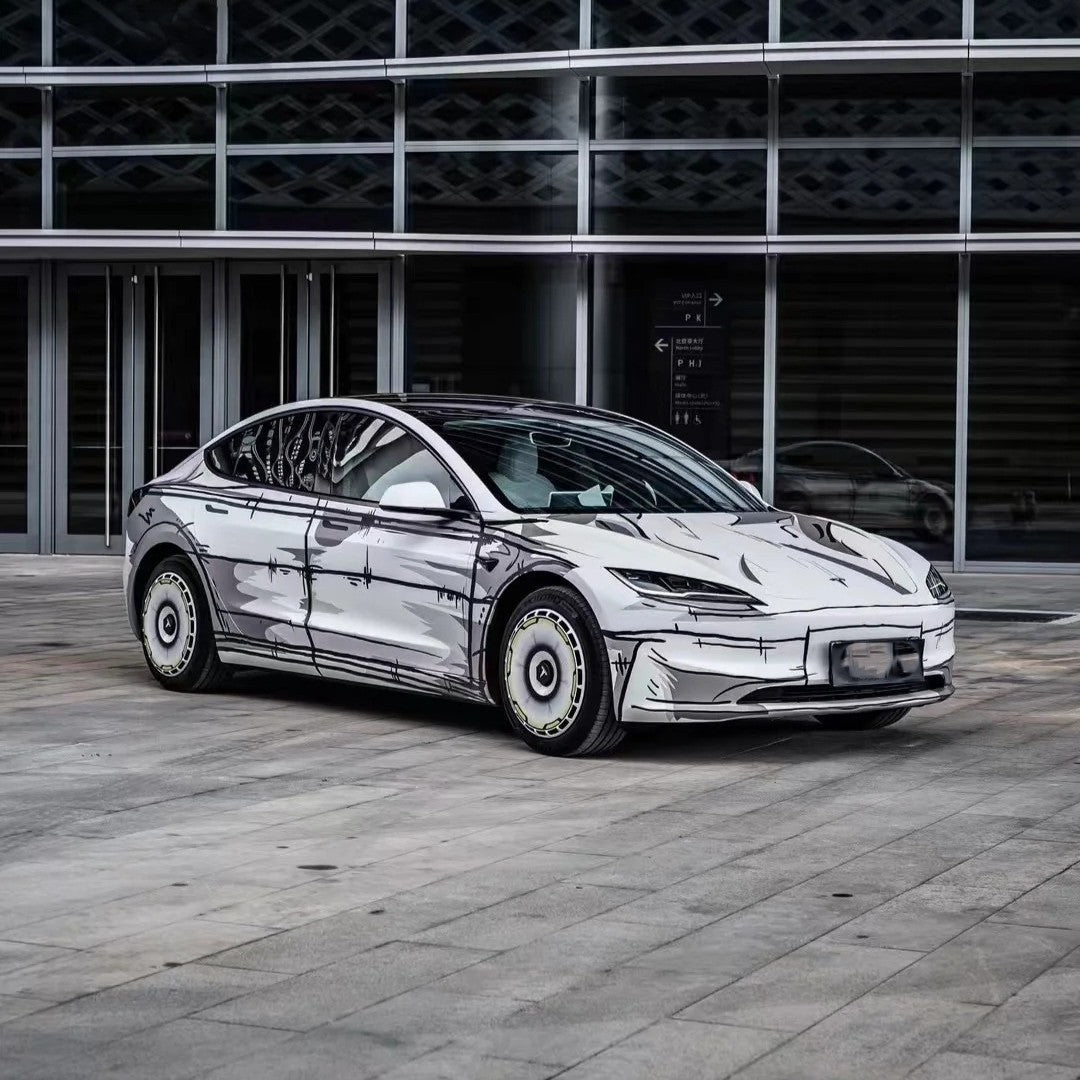 Manga/Comic Book Car Wrap – yeswrap