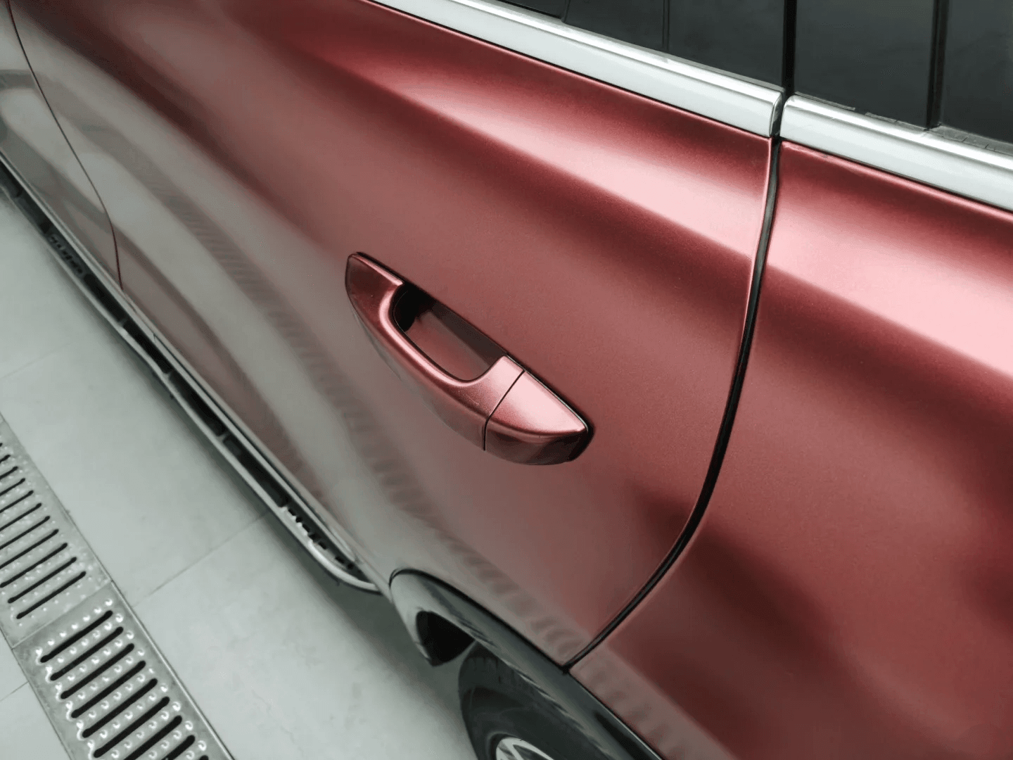 Matte Metallic Wine Red Vinyl Wrap | Yeswrap – yeswrap
