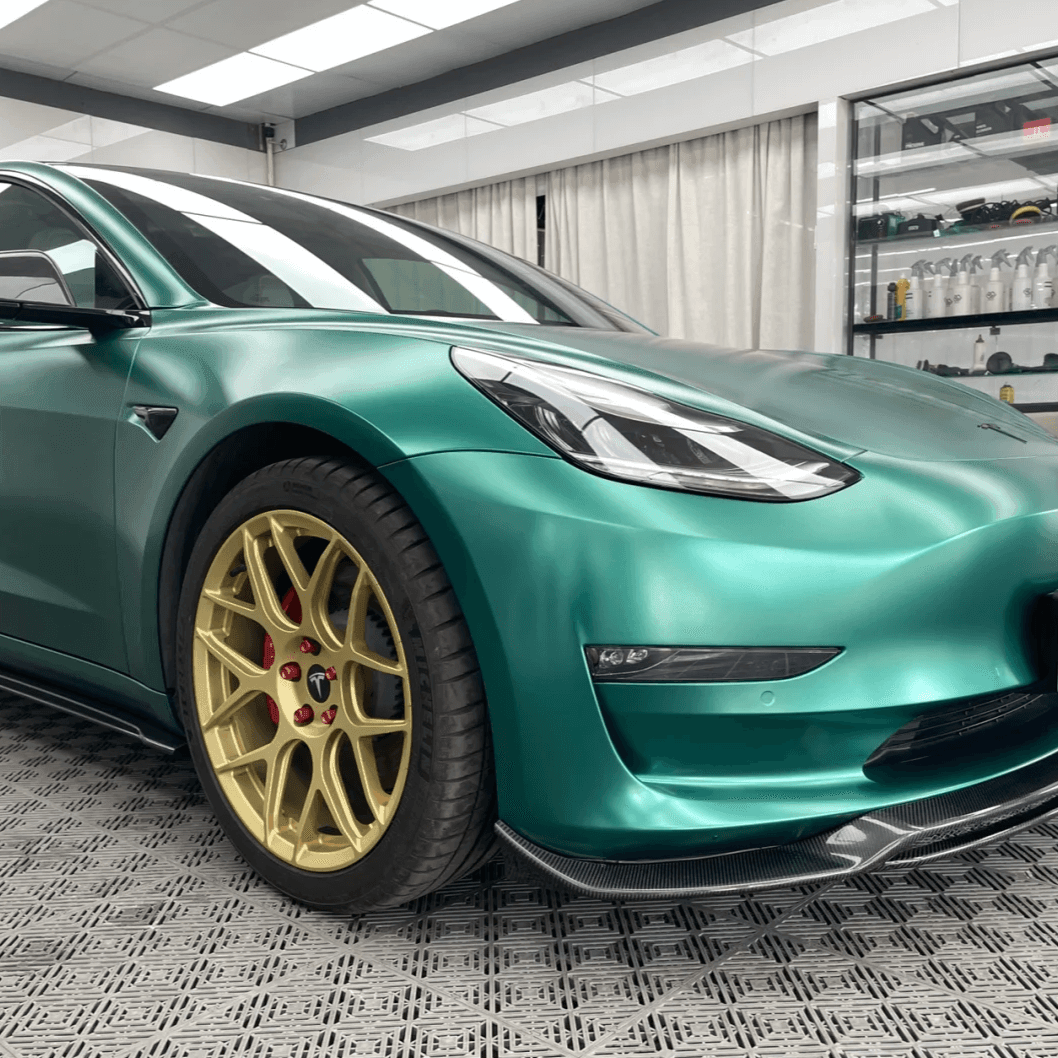 Matte Metallic Emerald Green Vinyl Wrap – yeswrap