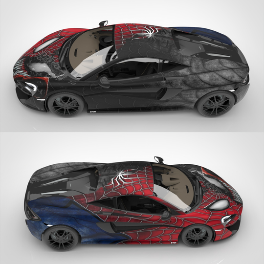 Venom Spider-Man Car Wrap | Superhero Comic Car Vinyl Wrap – yeswrap