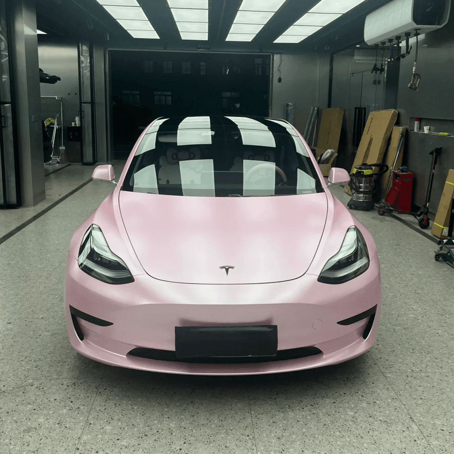 Matte Metallic Pink Vinyl Wrap – yeswrap