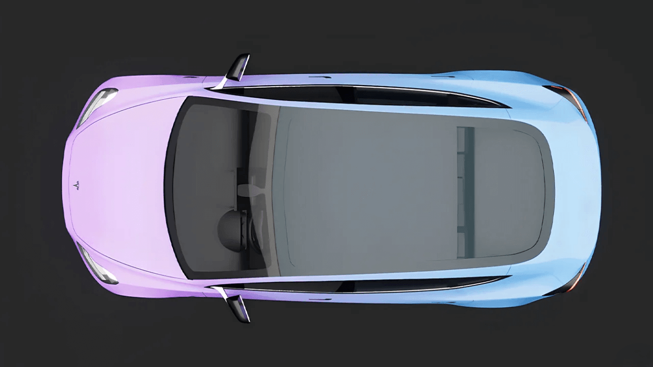 Violet Blue Gradient Vinyl Wrap – yeswrap