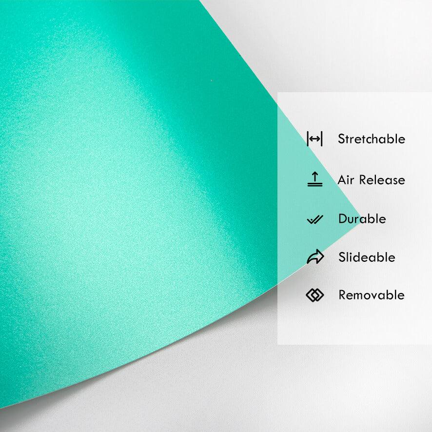 Matte Metallic Tiffany Vinyl Wrap | Yeswrap – yeswrap