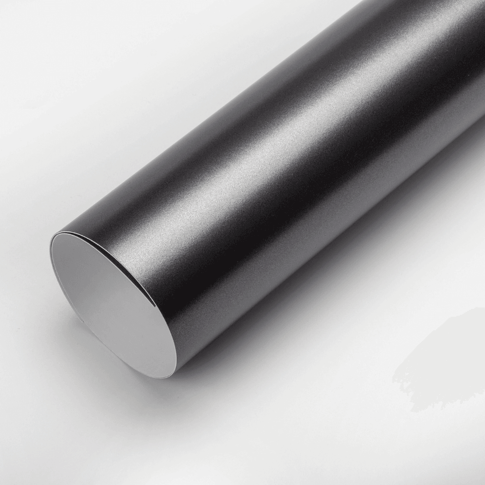 Matte Metallic Gray Wrap – Dark Gray Car Vinyl Film – YesWrap
