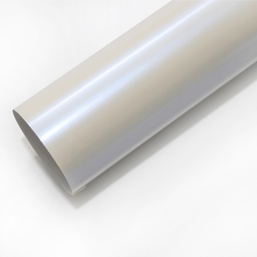 Color Shift White Blue Matte Vinyl Wrap – yeswrap