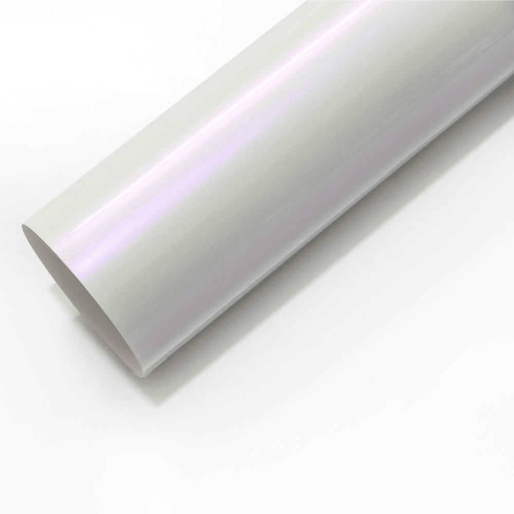 Color Shift White Purple Glossy Vinyl Wrap – yeswrap